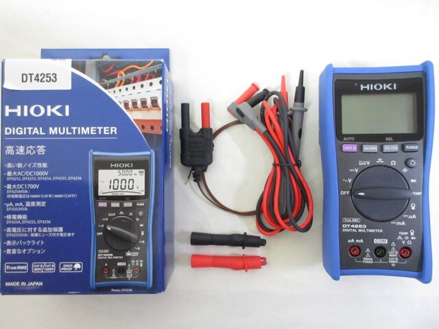 【道具 #30-2】日置電機 “デジタル マルチメータ DT4253” 使い方│#2 計測編 | muumuu工作室